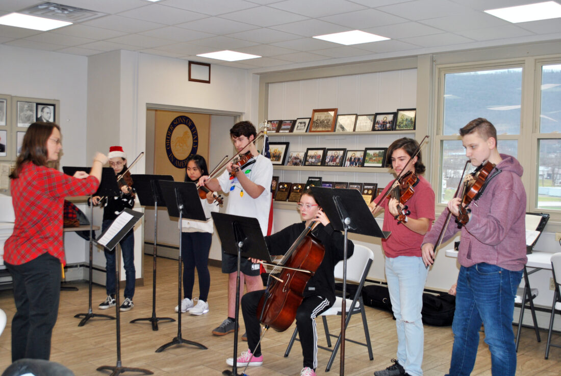 Keystone Central School District string players perform for Kiwanis ...